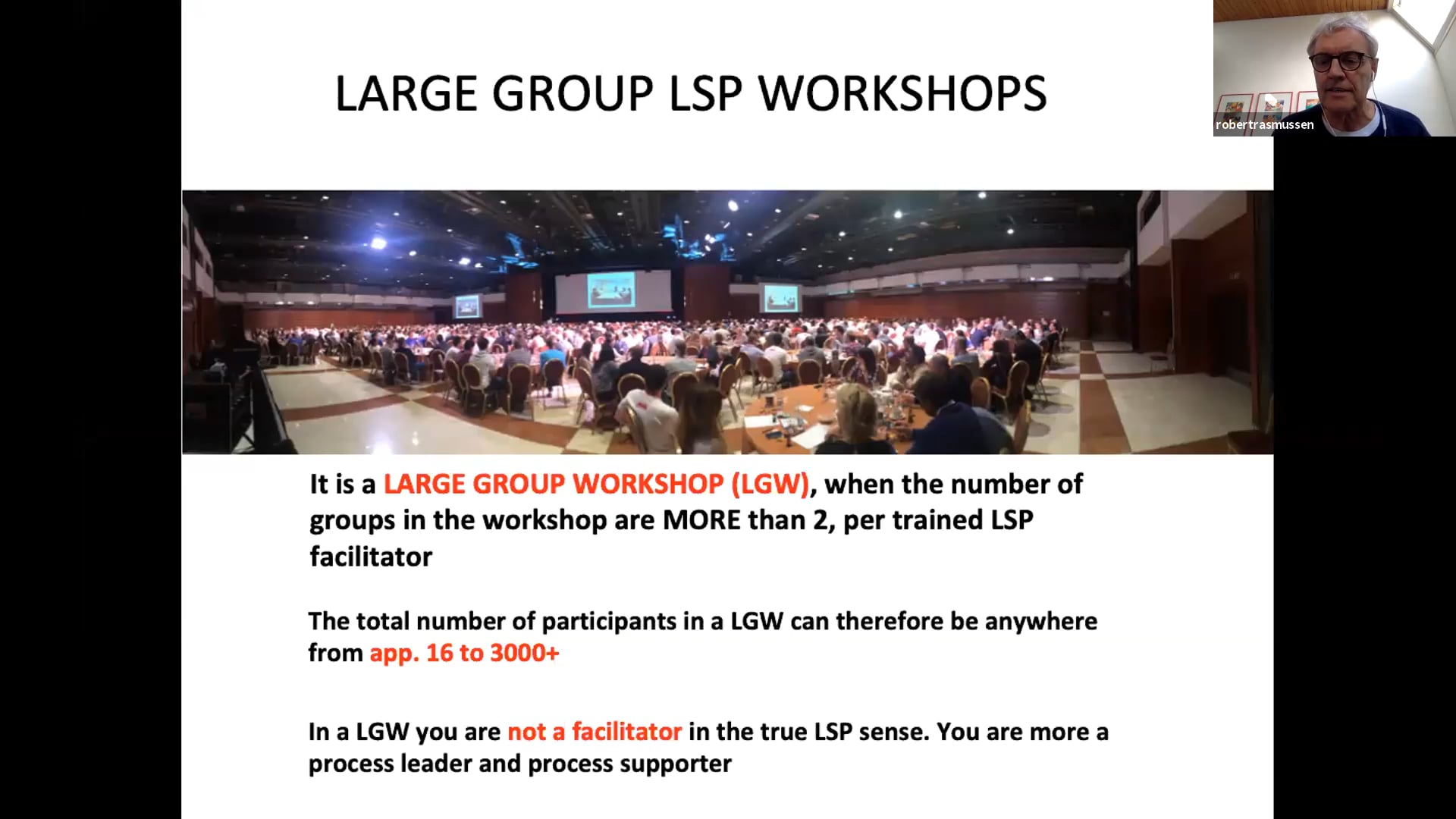 Large Group Workshops - SeriousplayTraining